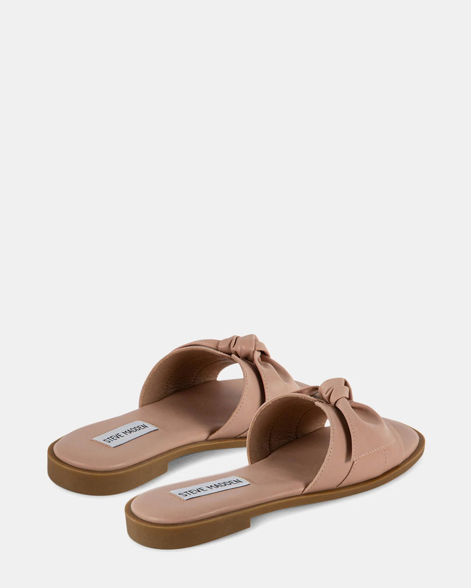 Blessed Bow Slide Sandal - Blush – West on Main